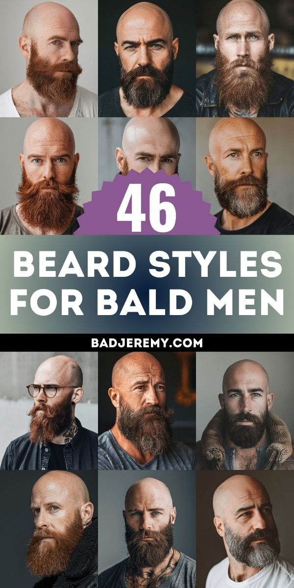 Master the Art of Bald and Bearded: 46 Styles to Craft Your Look ...